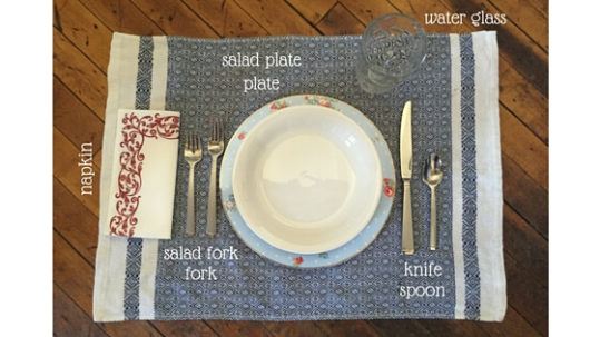 Perfect Table Setting for Any Meal Service